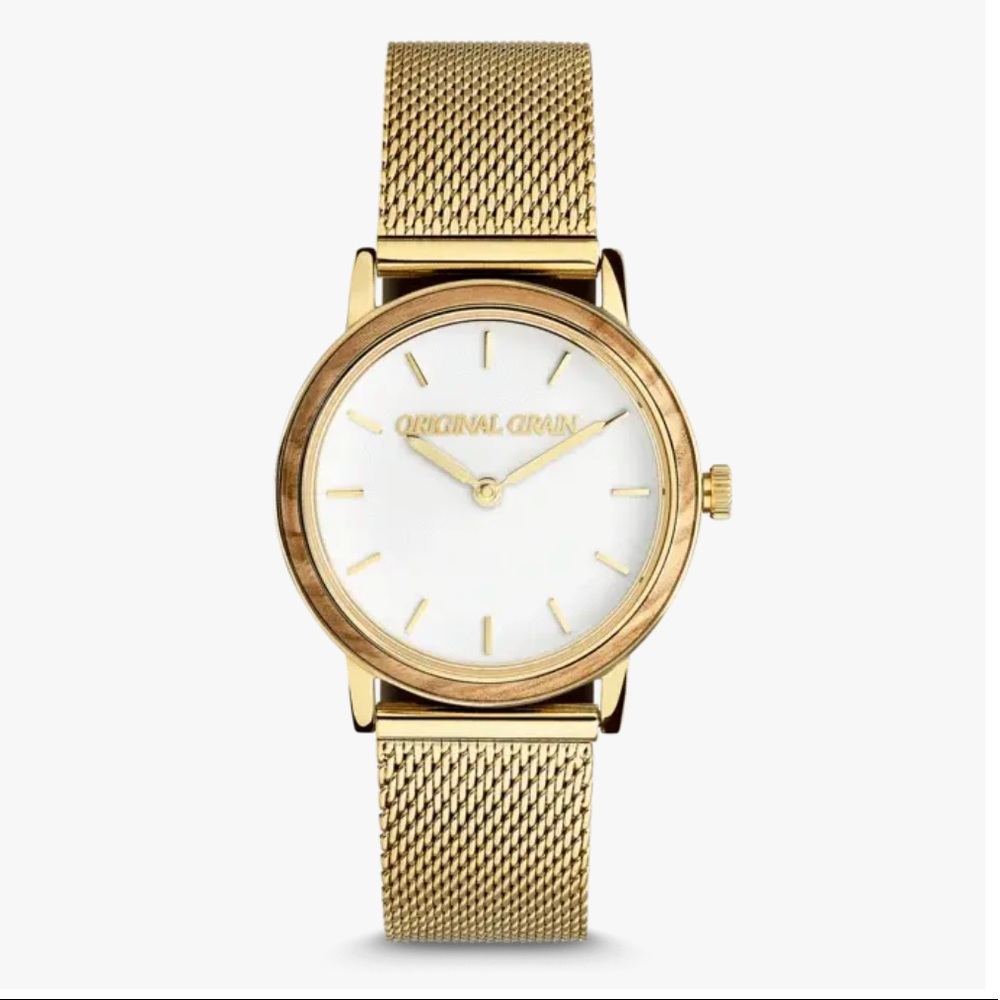 Original Grain Women's Avalon Gold Watch - Gem
